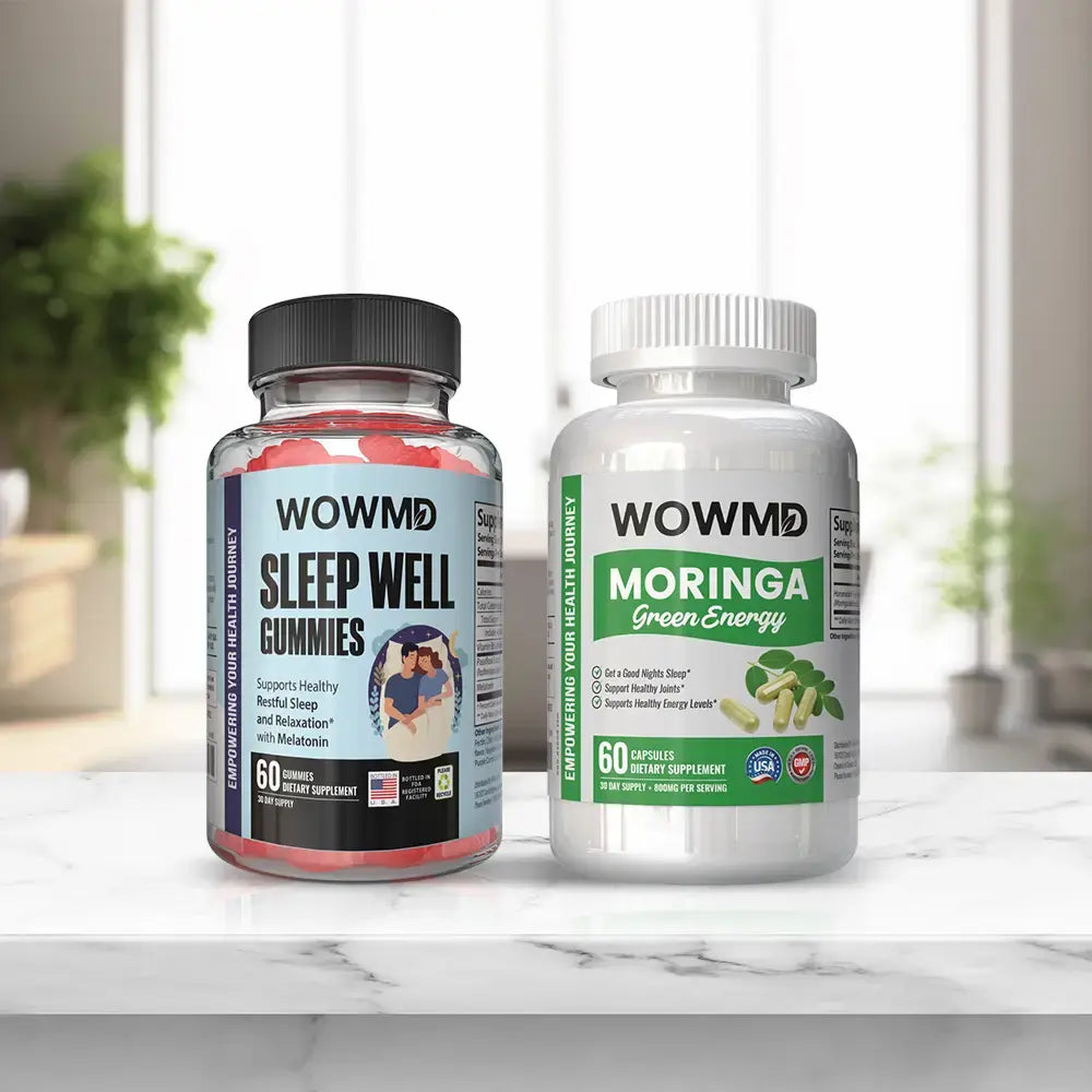 Shop Calm & Sleep Duo Online – Sleep Well Gummies + Moringa for ...