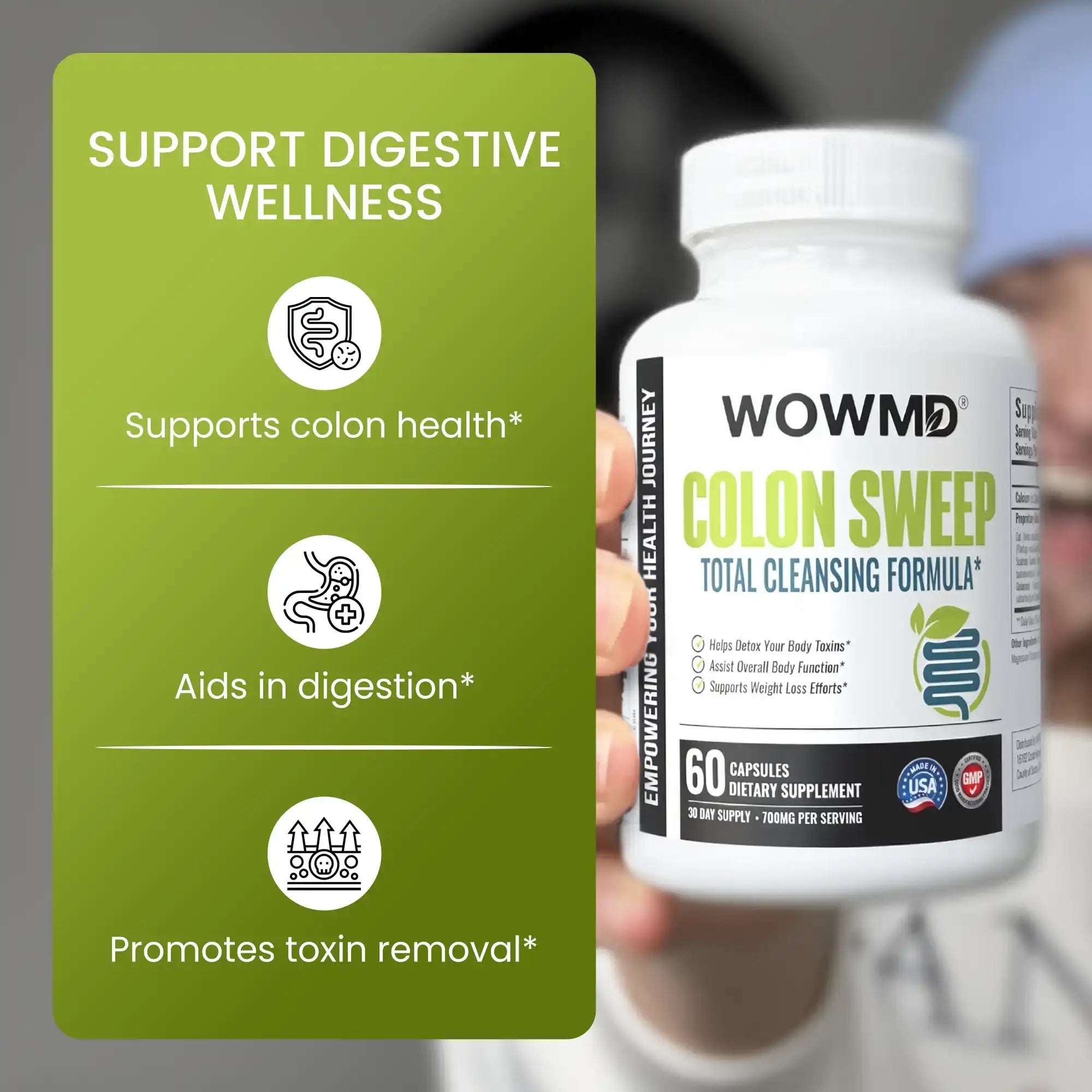 Buy Colon Sweep Supplement Online | 60 Capsules | WOWMD