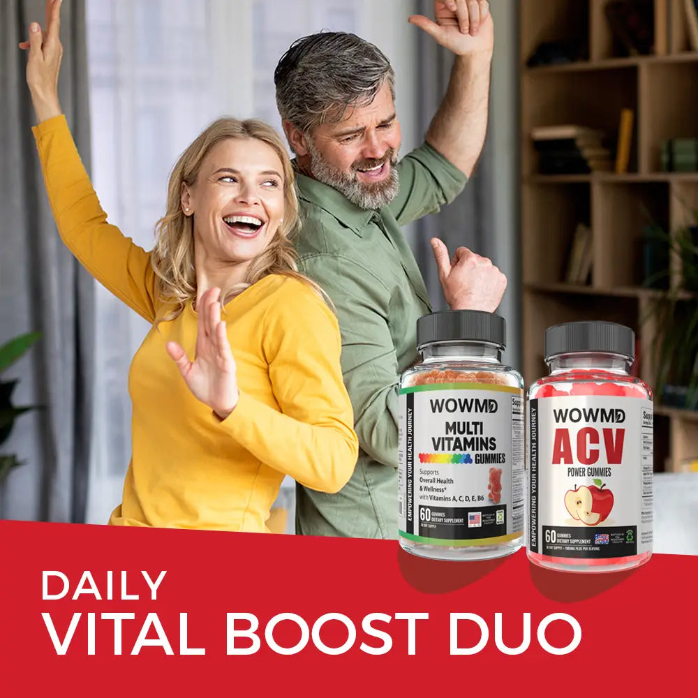Shop Daily Vital Boost Duo – Multivitamin & ACV Gummies