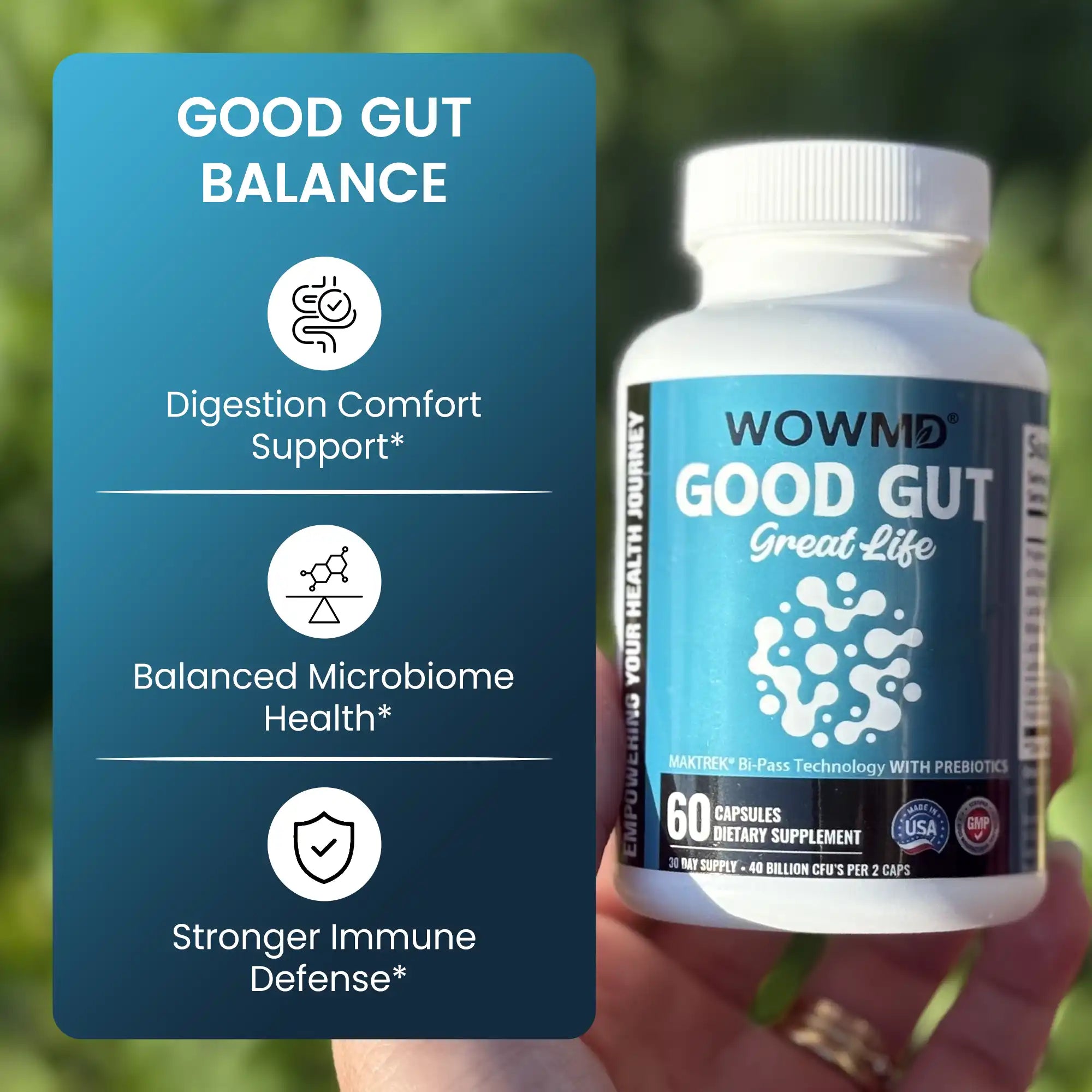 Buy Good Gut Great Life Online | 60 Capsules | WOWMD