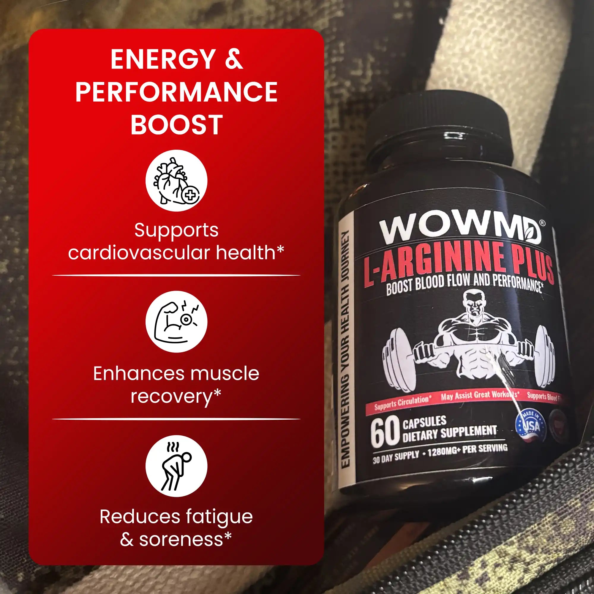 Shop L-Arginine Plus Online | Improve Circulation | WOWMD