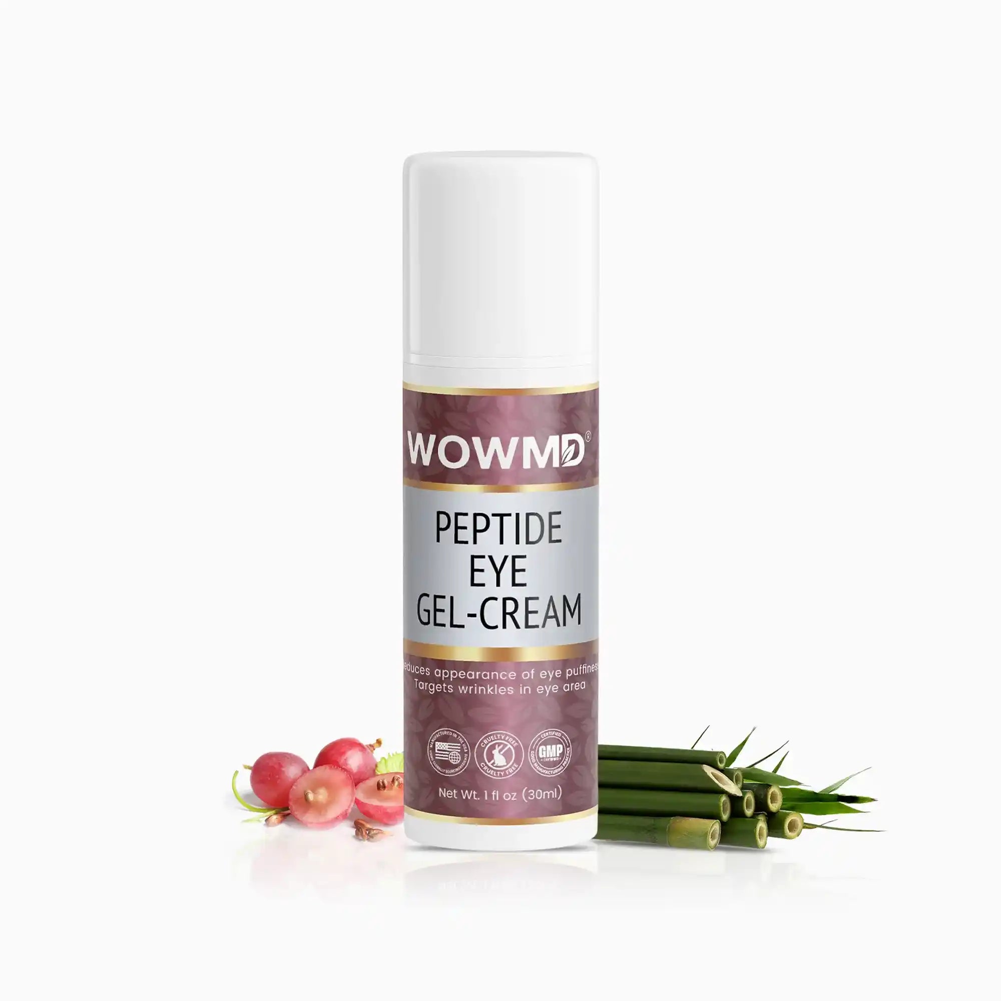 Buy WOWMD Peptide Eye Gel-Cream for Dark Circles | WOWMD