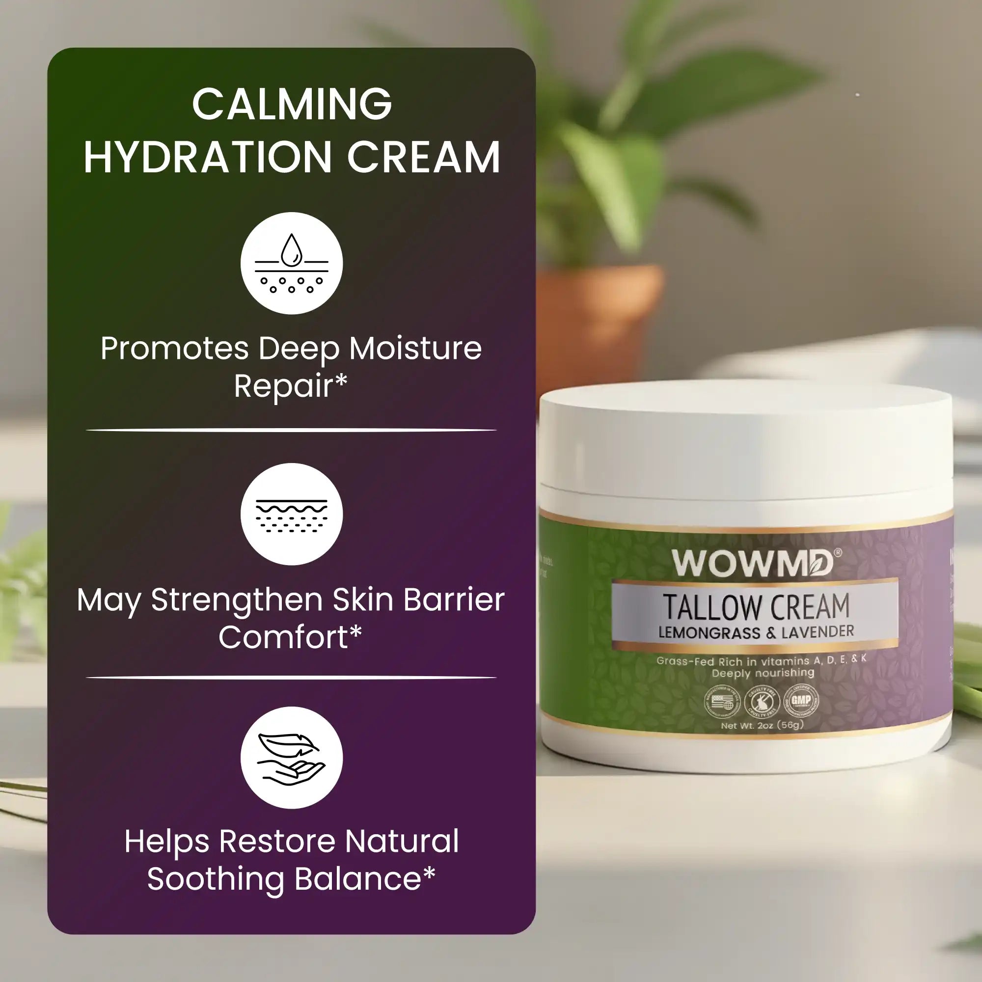 Buy Natural Tallow Cream Online for Deep Hydration| WOWMD