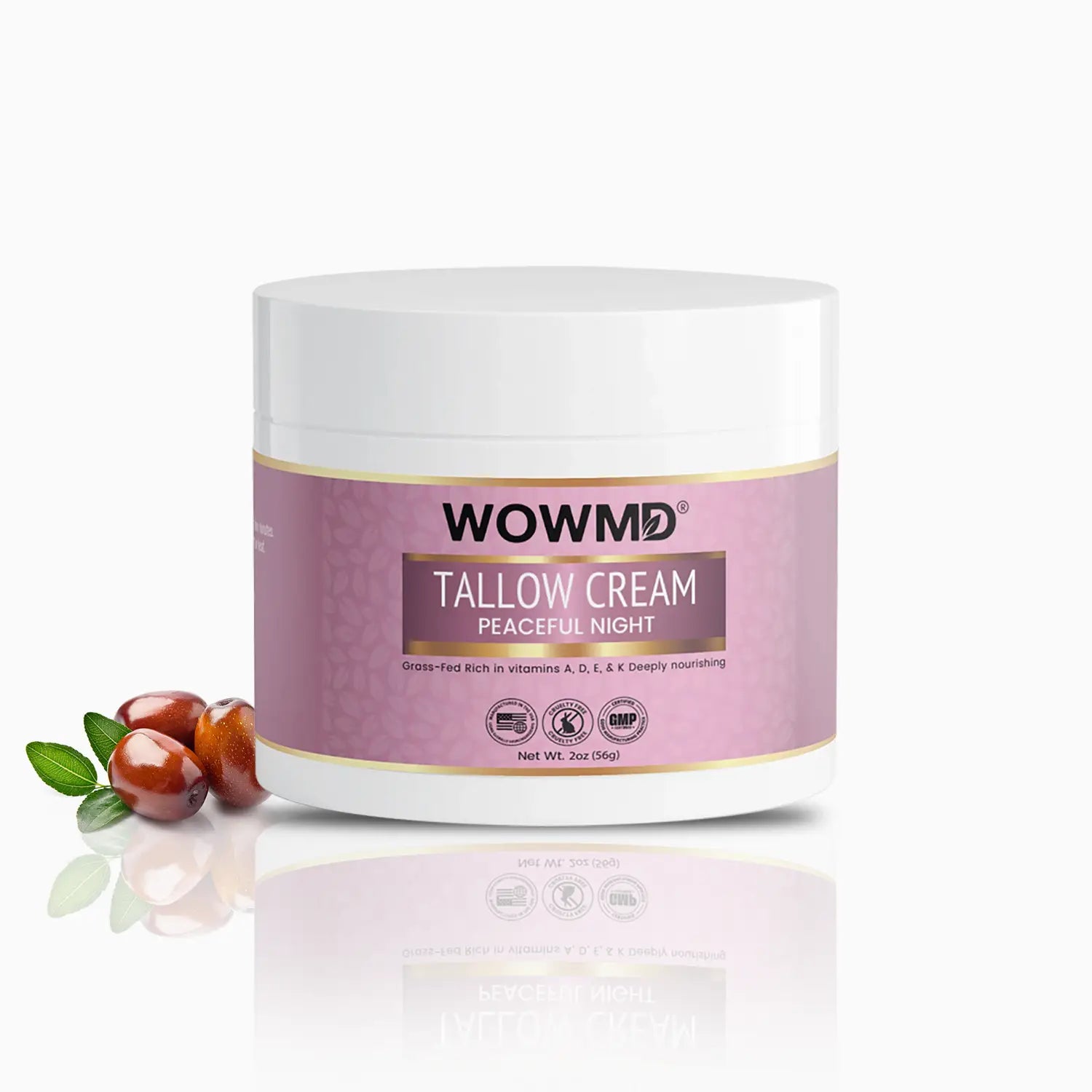 Buy Tallow Cream Peaceful Night for Nourished & Calm Skin | WOWMD